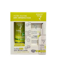 Roncey Coffret Sebiaskin serum zn + Eau Micellaire 250 ml Offerte